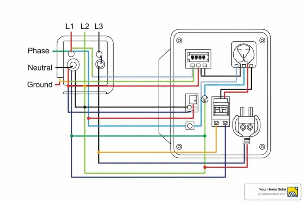 3 phase ev charger wiring diagram: 1 Ultimate Guide